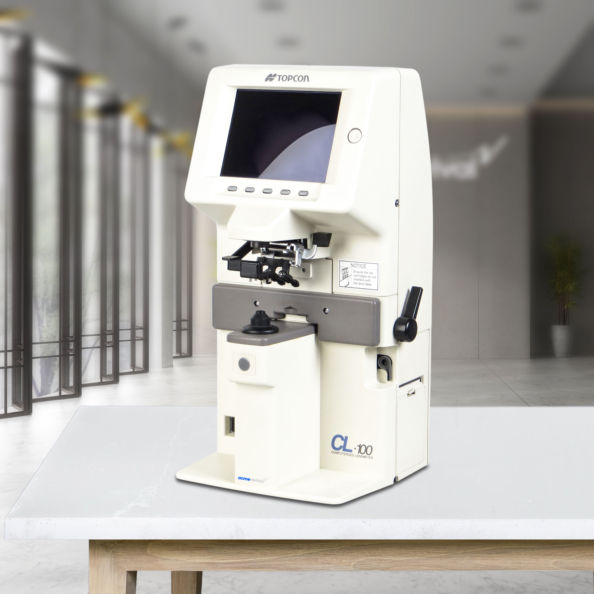 Topcon CL-100 Automated Computerized Lensmeter For Sale