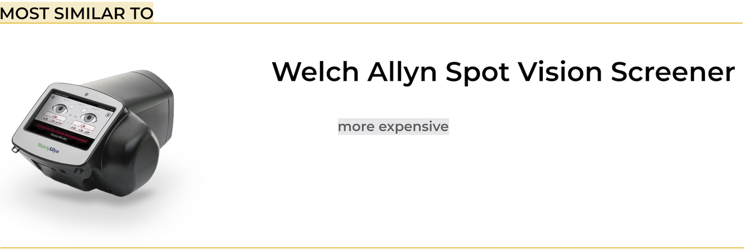 Welch Allyn SureSight 140 Autorefractor For SALE