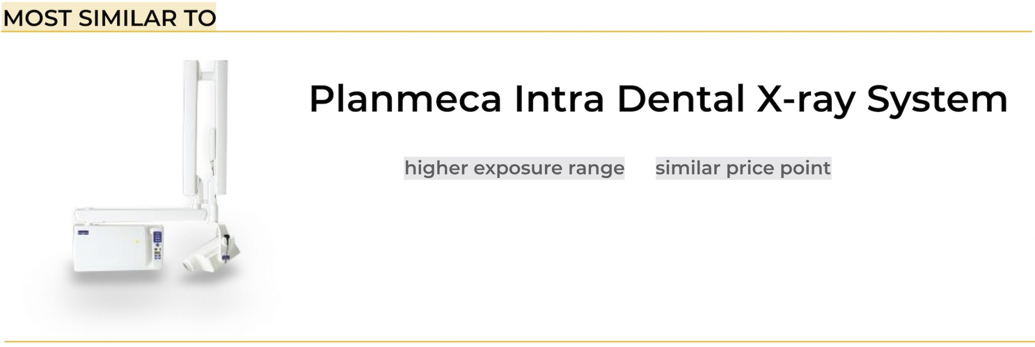 Progeny Preva Dental X-ray System For SALE