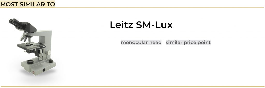Leitz HM-LUX Compound Microscope