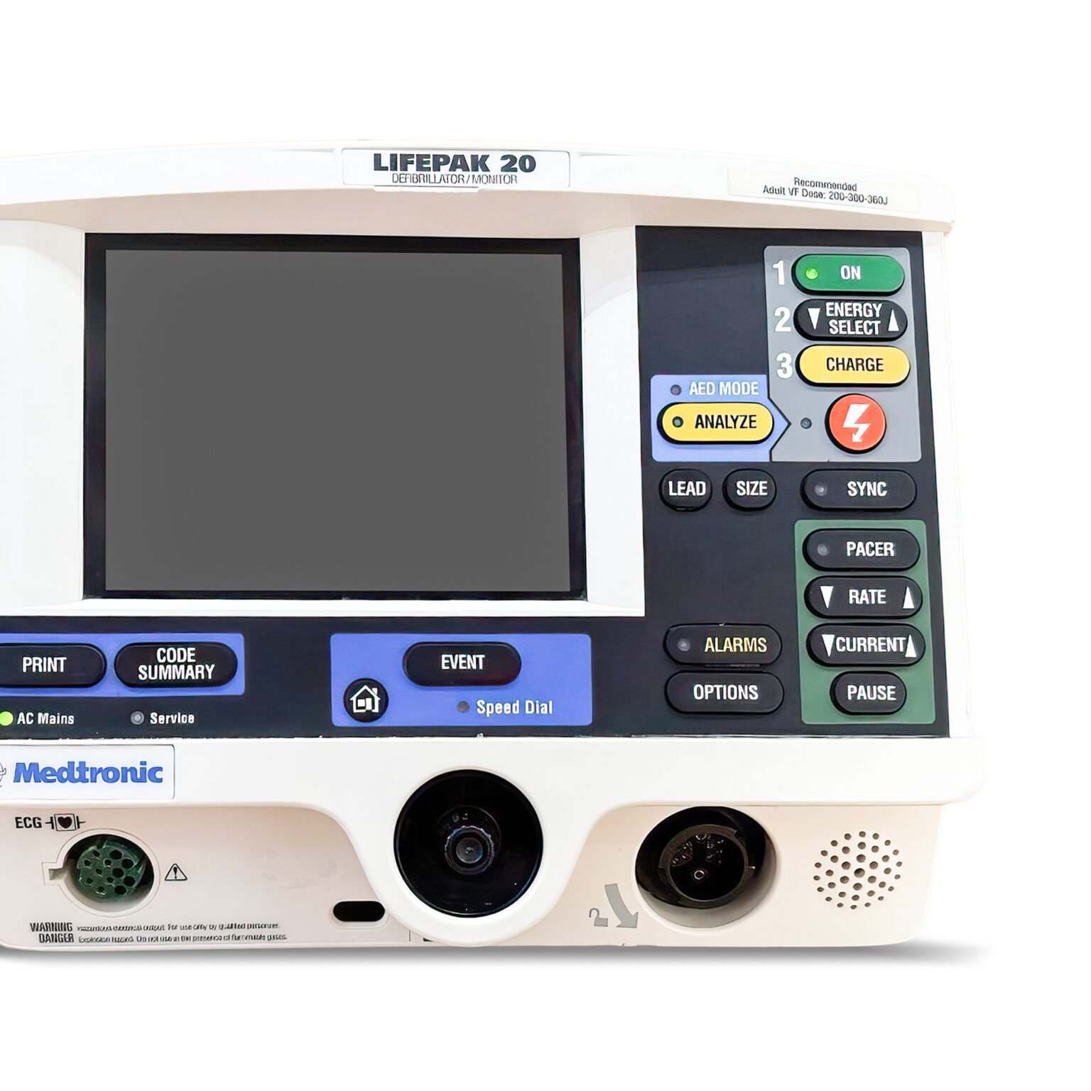 Physio-Control Lifepak 20 Biphasic Pacing Analyzer FOR SALE