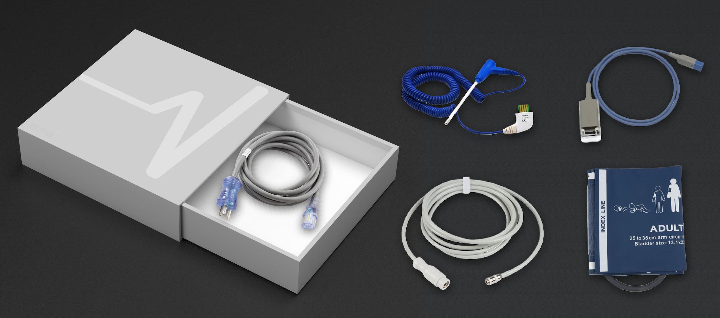 Mindray Datascope Accutorr V Vital Signs Monitor w/ Accessories for SALE