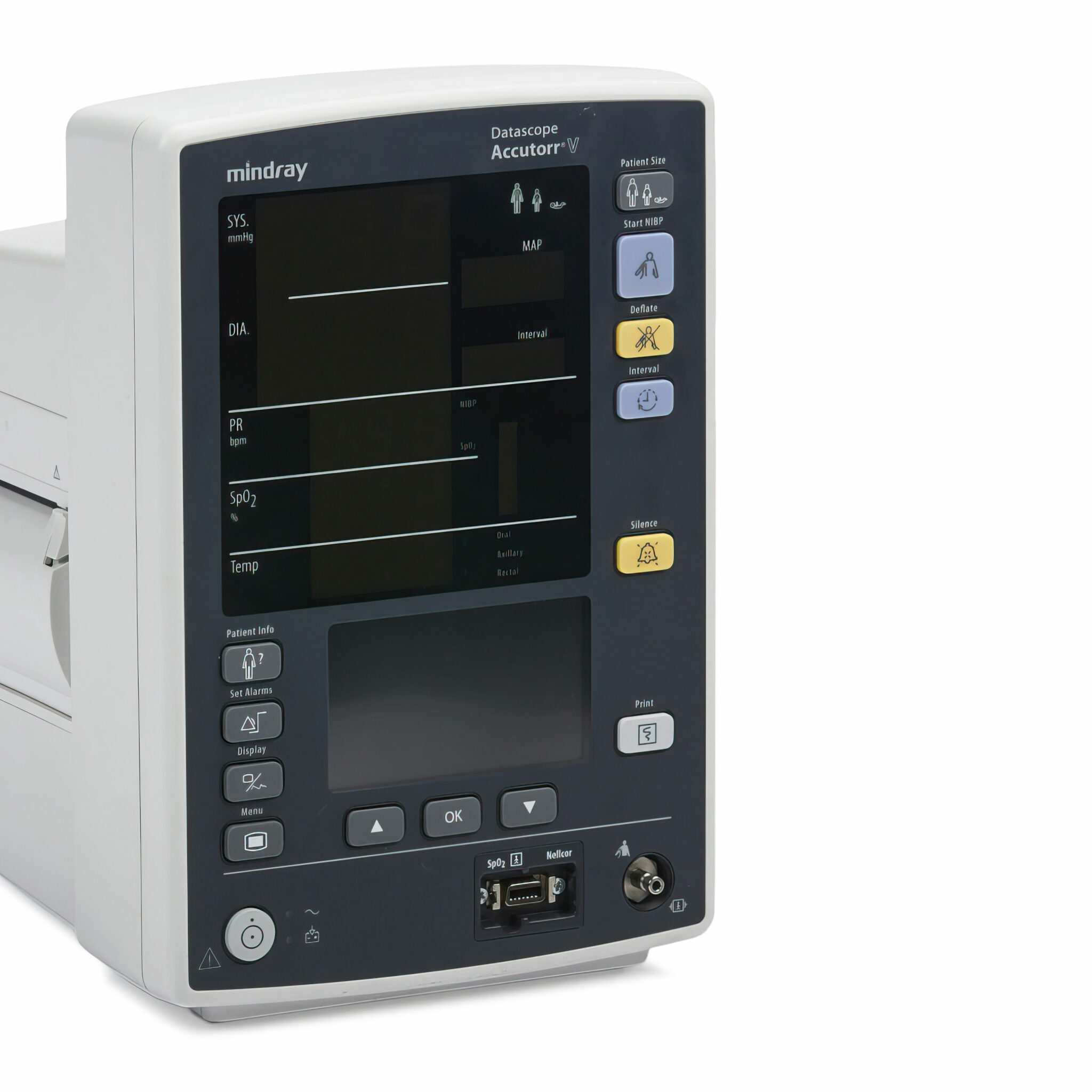 Mindray Datascope Accutorr V Vital Signs Monitor w/ Accessories for SALE