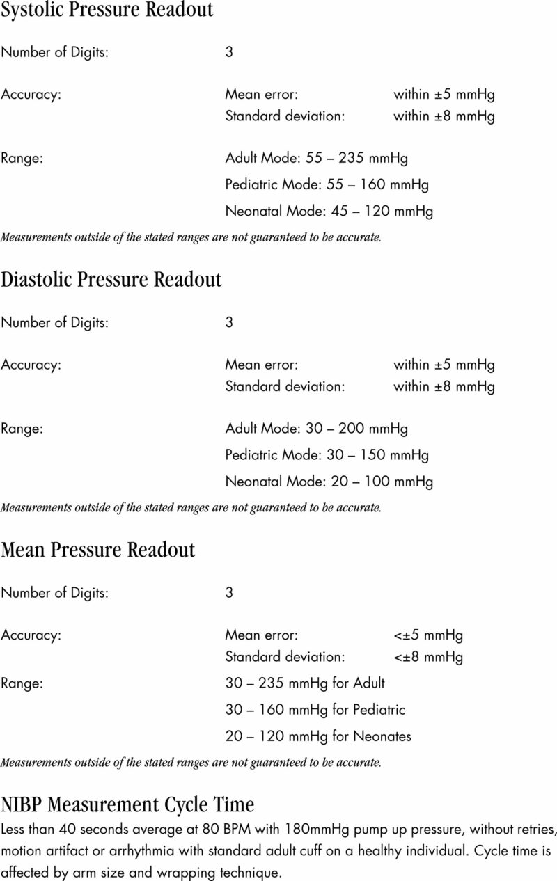 Mindray Datascope Accutorr V Vital Signs Monitor w/ Accessories for SALE