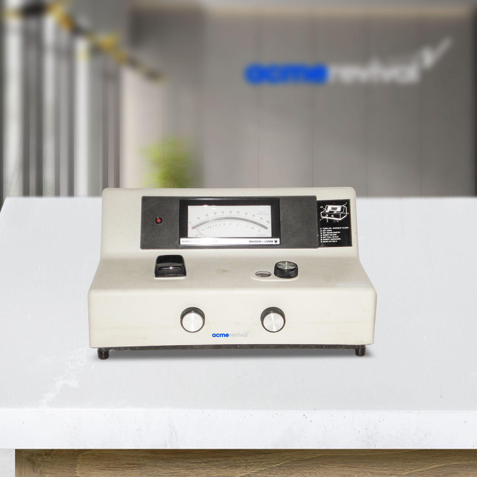 Bausch + Lomb Spectronic 20 Spectrophotometer FOR SALE