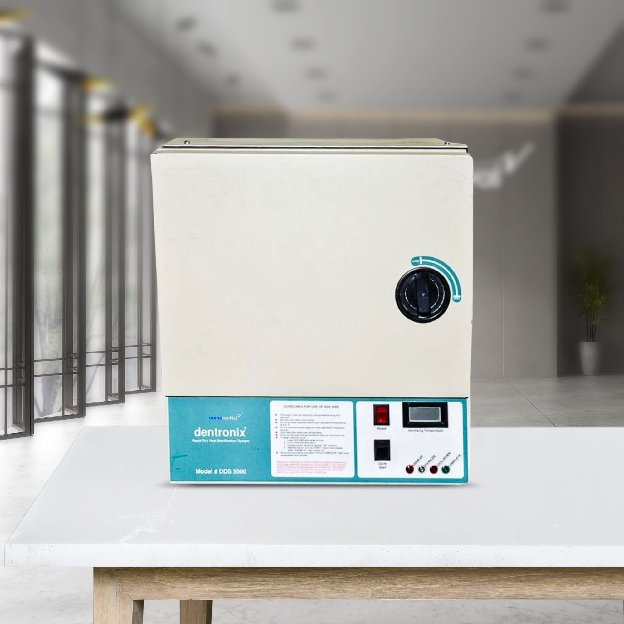 Dentronix DDS 5000 Dental Medical Sterilizer Instrument Sterilizing Unit